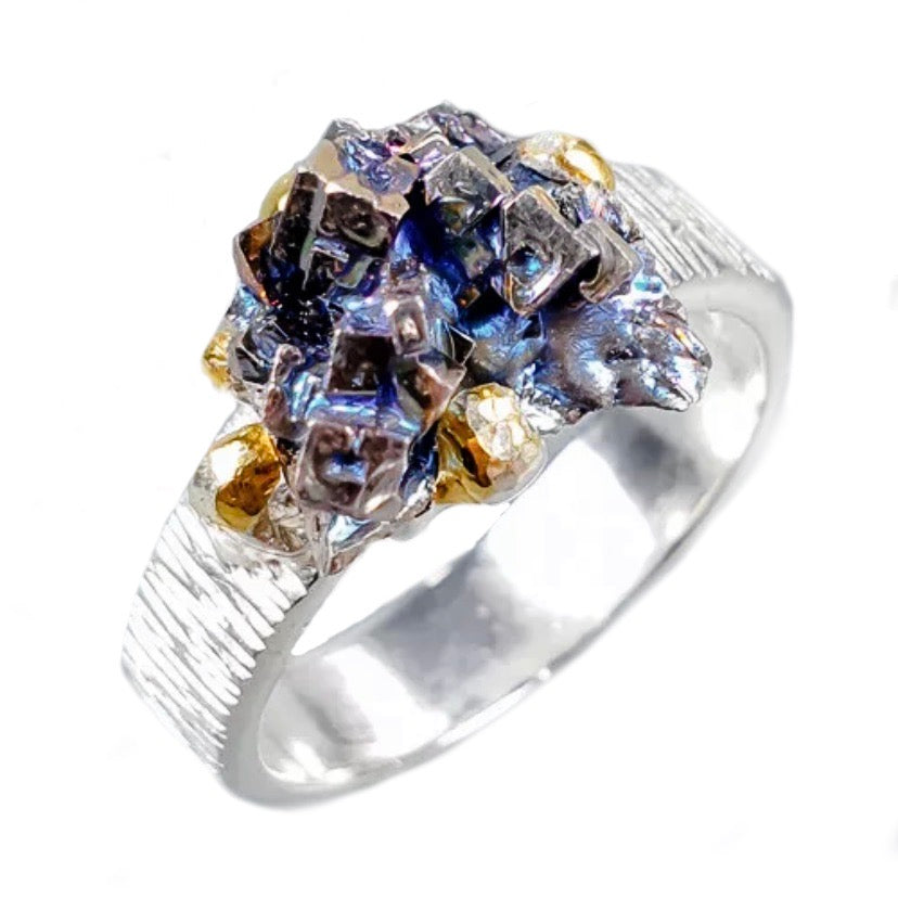 Bismuth wedding ring 60 photos - Astyledwedding.com